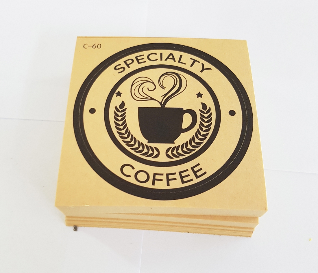 Brown Kraft Stickers - Free Shipping - Aladdin Print