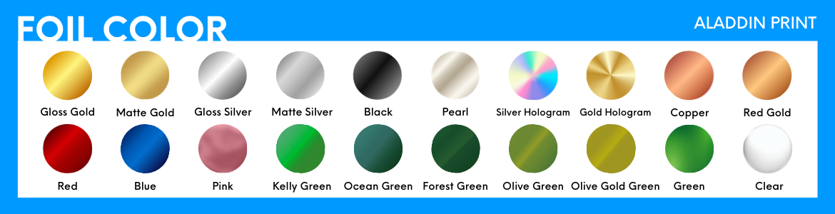 Foil Business Cards | Aladdinprint.com