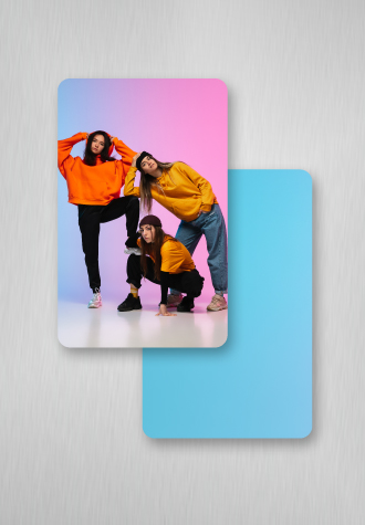 PVC Photo Card Printing - Free Worldwide Shipping