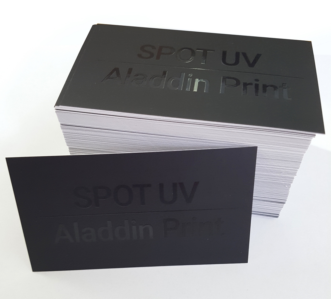 Spot UV Business Cards & Foil Business Cards | Aladdinprint.com