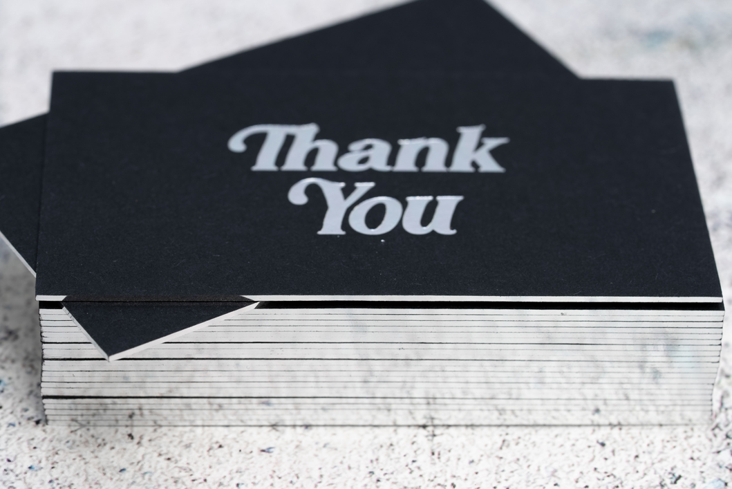 Antique Black Paper Foil Cards - Free Shipping - Aladdin Print