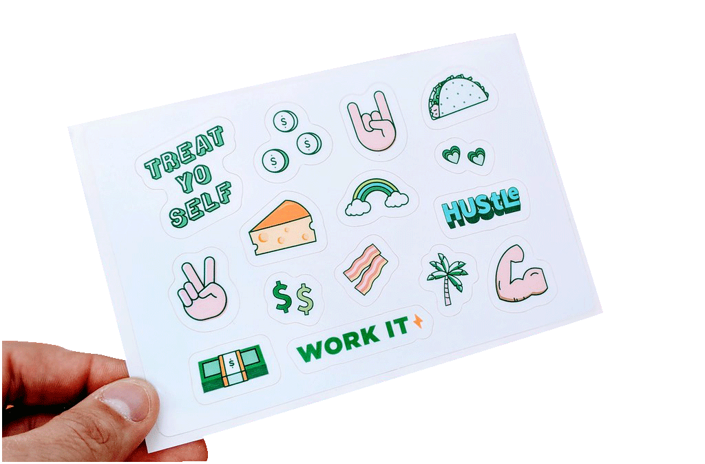 Sticker (Label) Printing Introduction - Free Shipping - Aladdin Print